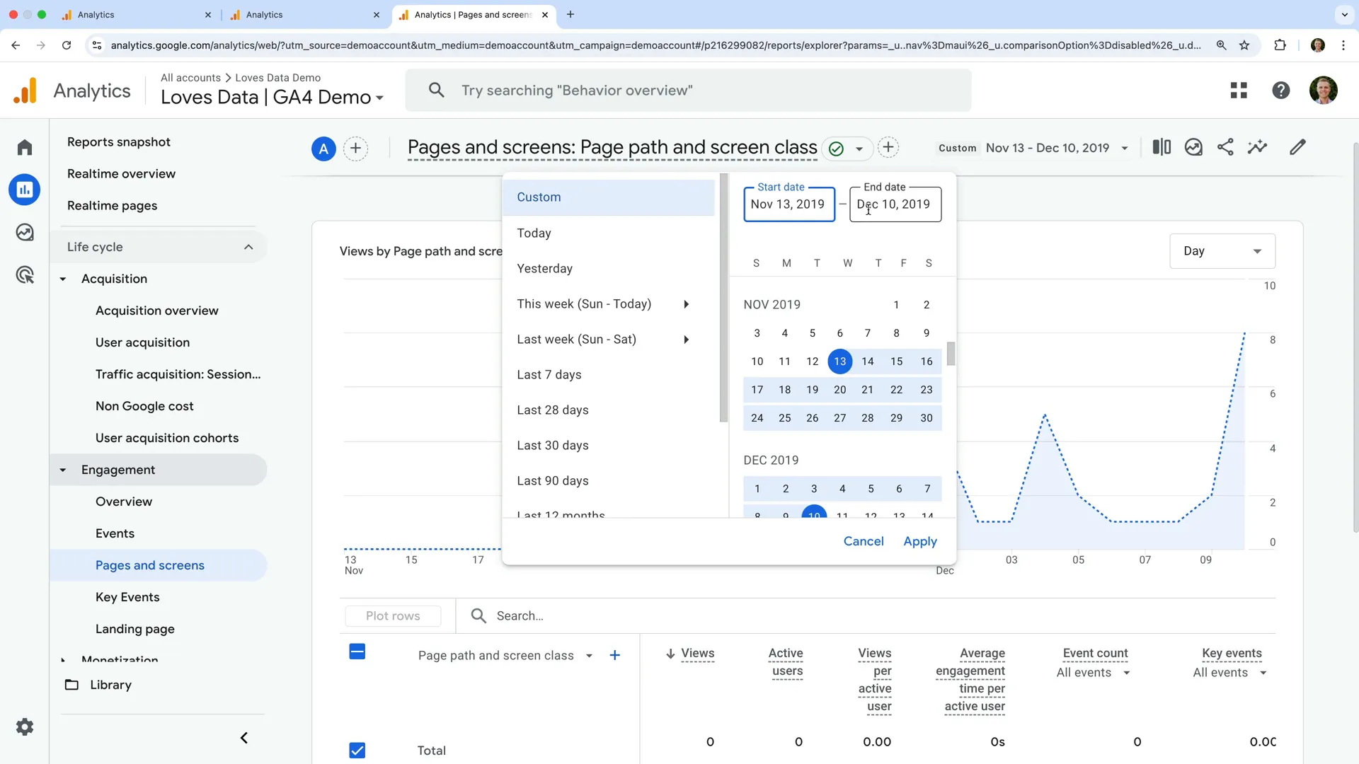 Understanding Google Analytics Date Ranges and Historical Data - Loves Data