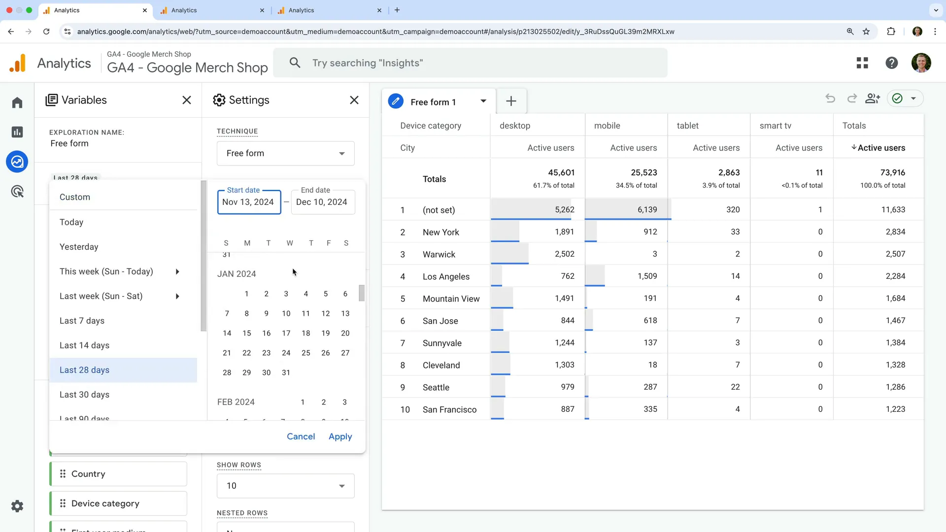 Understanding Google Analytics Date Ranges and Historical Data - Loves Data